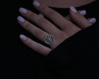 Ishtar ring, fully adjustable - inspired by the Sumerian goddess.