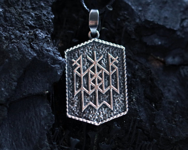 Runes necklace / Protection runes amulet